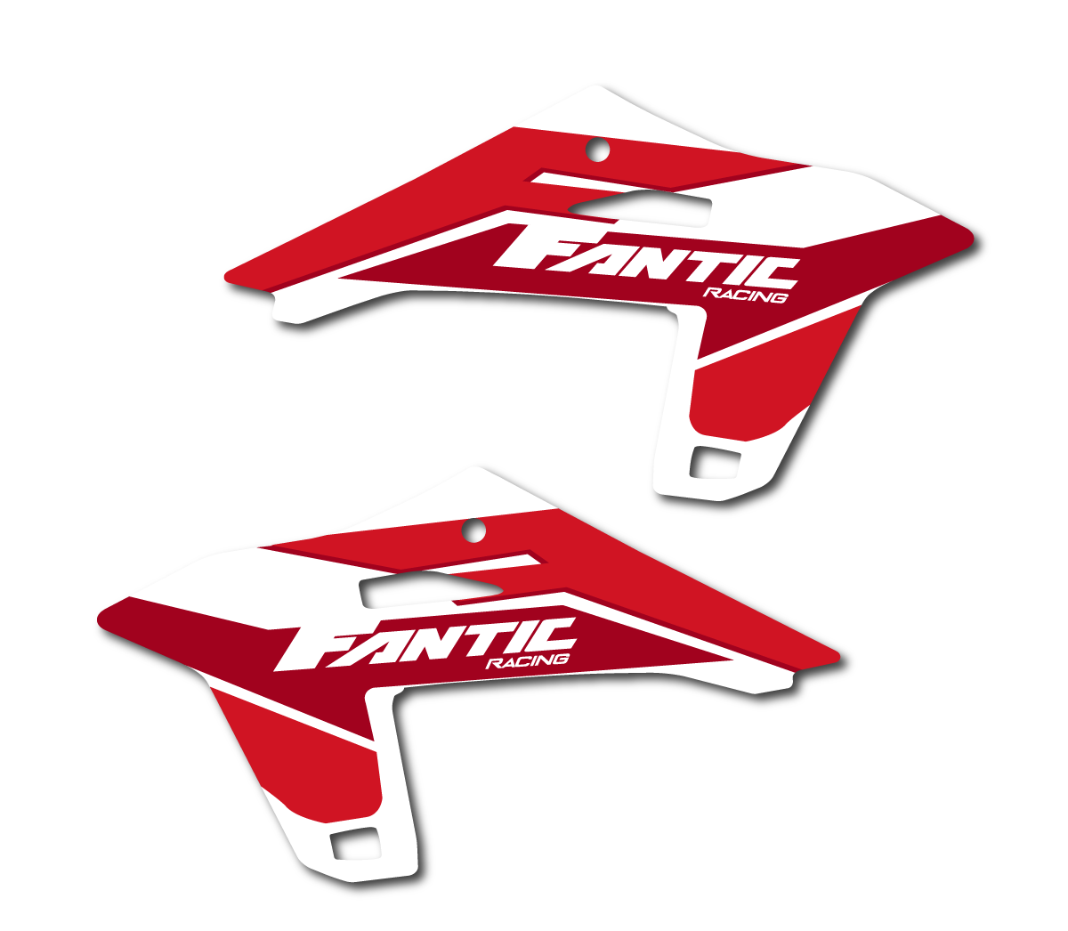 FANTIC XE 2024 Motocross Graphics by SpiralGFX