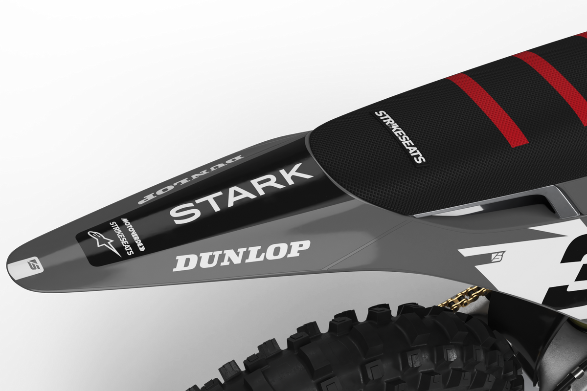 Stark Future // Stadium Grey Motocross Graphics Kit made by SpiralGFX