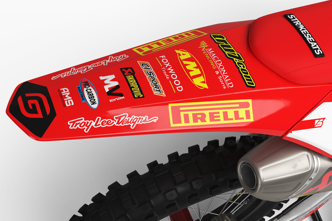 GasGas // ASA Team Motocross Graphics Kit by SpiralGFX