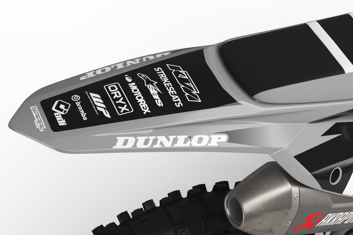 KTM // Faded Grey Motocross Graphics Kit by SpiralGFX