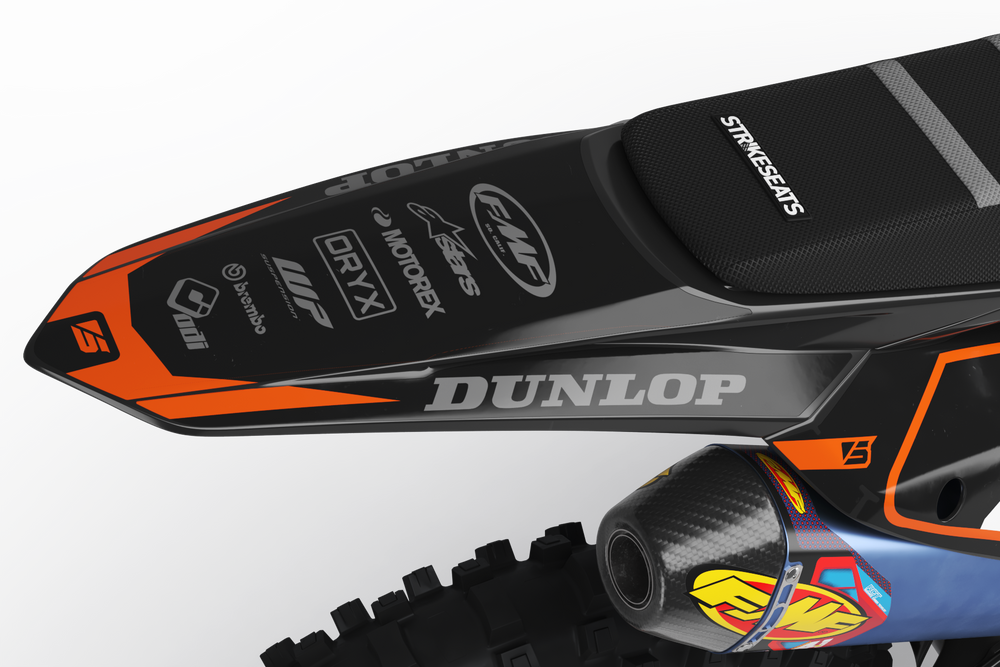 KTM // Pulse Black Motocross Graphics Kit by SpiralGFX