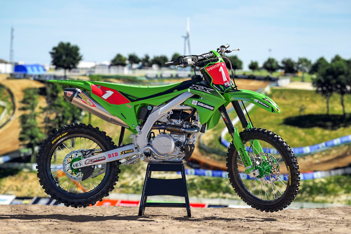Kawasaki // Dixon Racing Motocross Graphics Kit by SpiralGFX