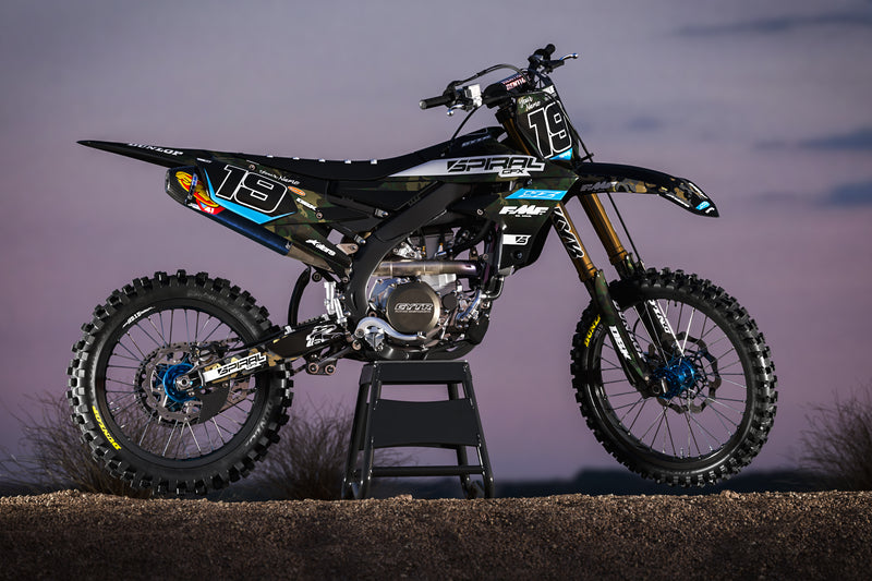 Yamaha // Camo (All Bikes) Motocross Graphics Kit by SpiralGFX