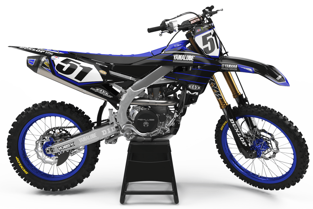 Yamaha // Factory Motocross Graphics Kit by SpiralGFX