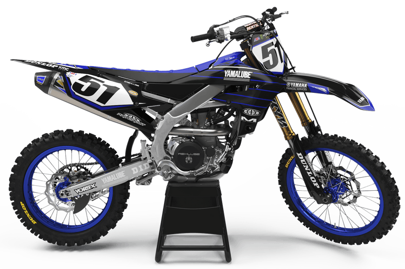 Yamaha // Factory Motocross Graphics Kit by SpiralGFX